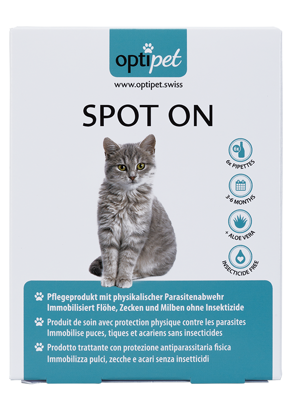 OptiPet - Protection et soins | SPOT ON pour chats | optipet.swiss